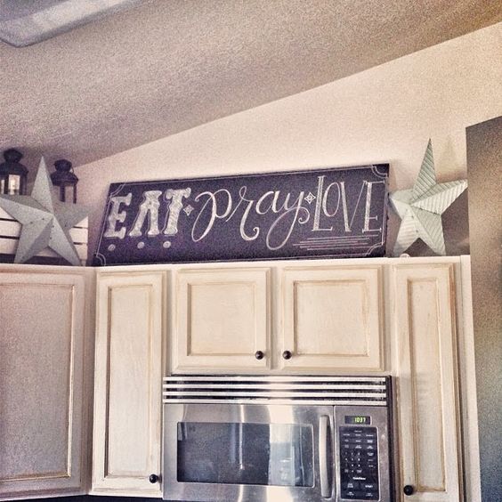 How To Decorate Top of Kitchen Cabinets and Survive the Critics ...