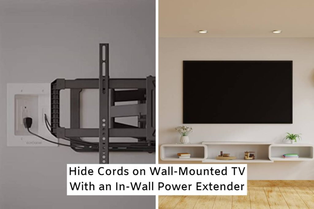 How to Hide Cords on a Wall-Mounted TV Without Drilling